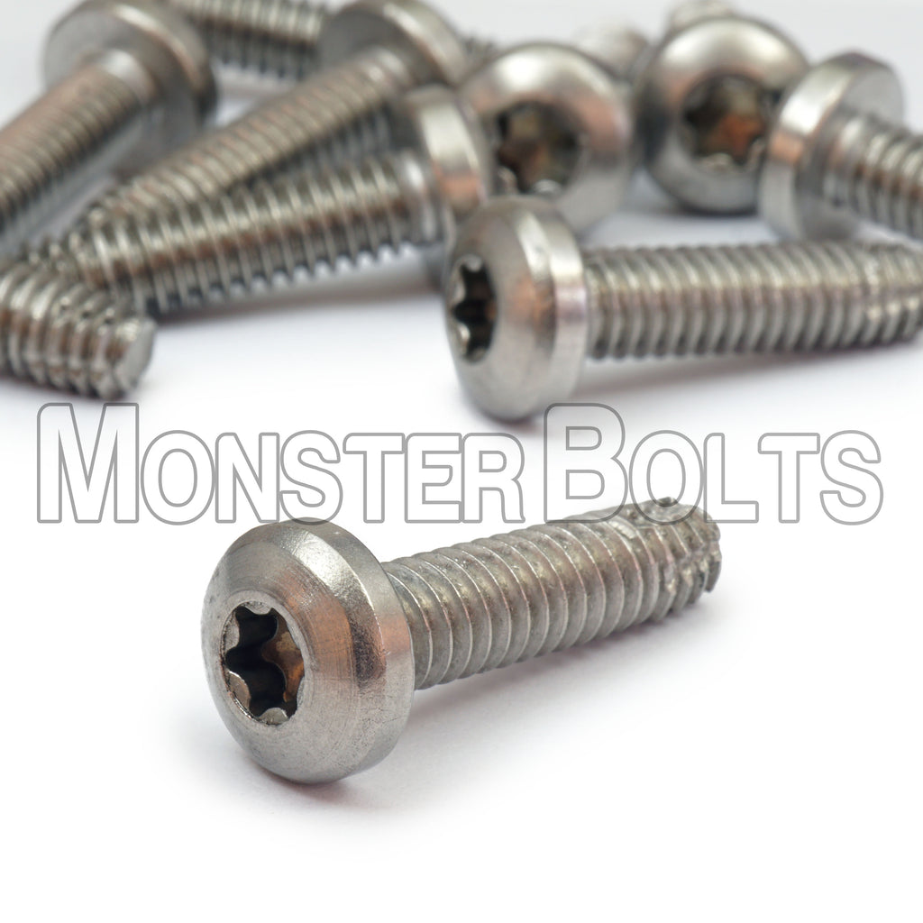 Bulk #10-24 Torx Pan Type F Thread-Cutting Screws | Bright Zinc