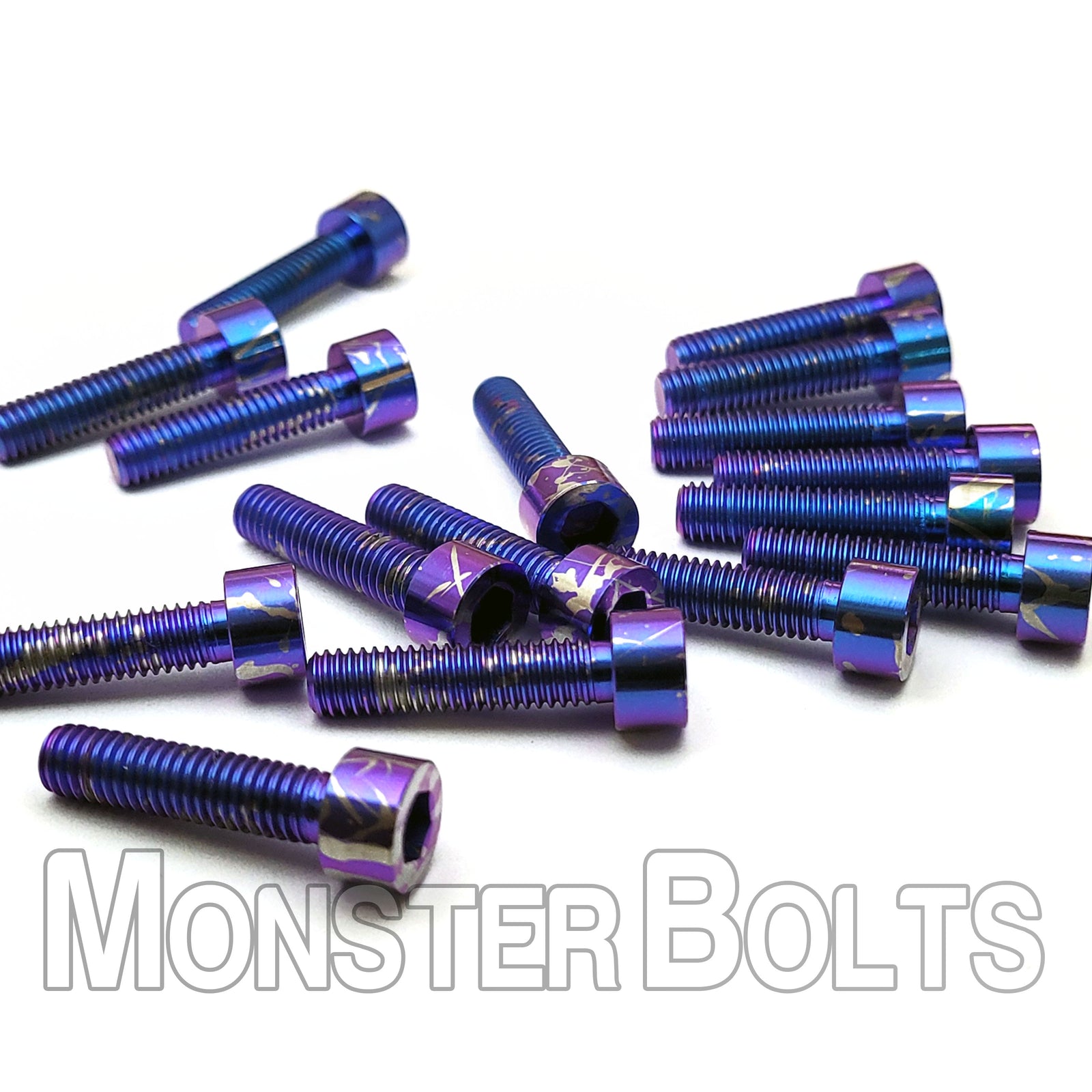 Anodized Titanium - Splatter Finish