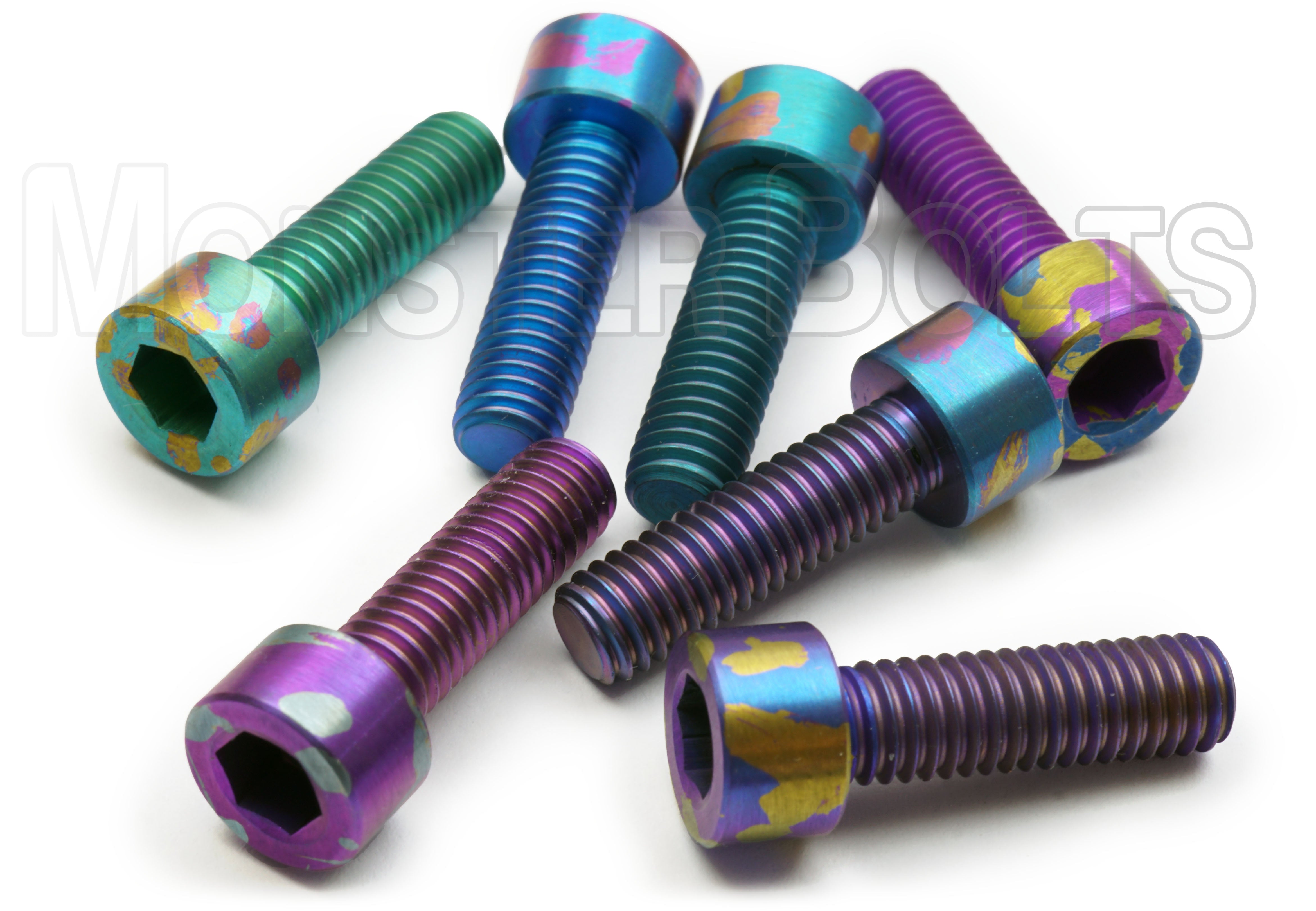 Anodized Titanium - Splatter Finish