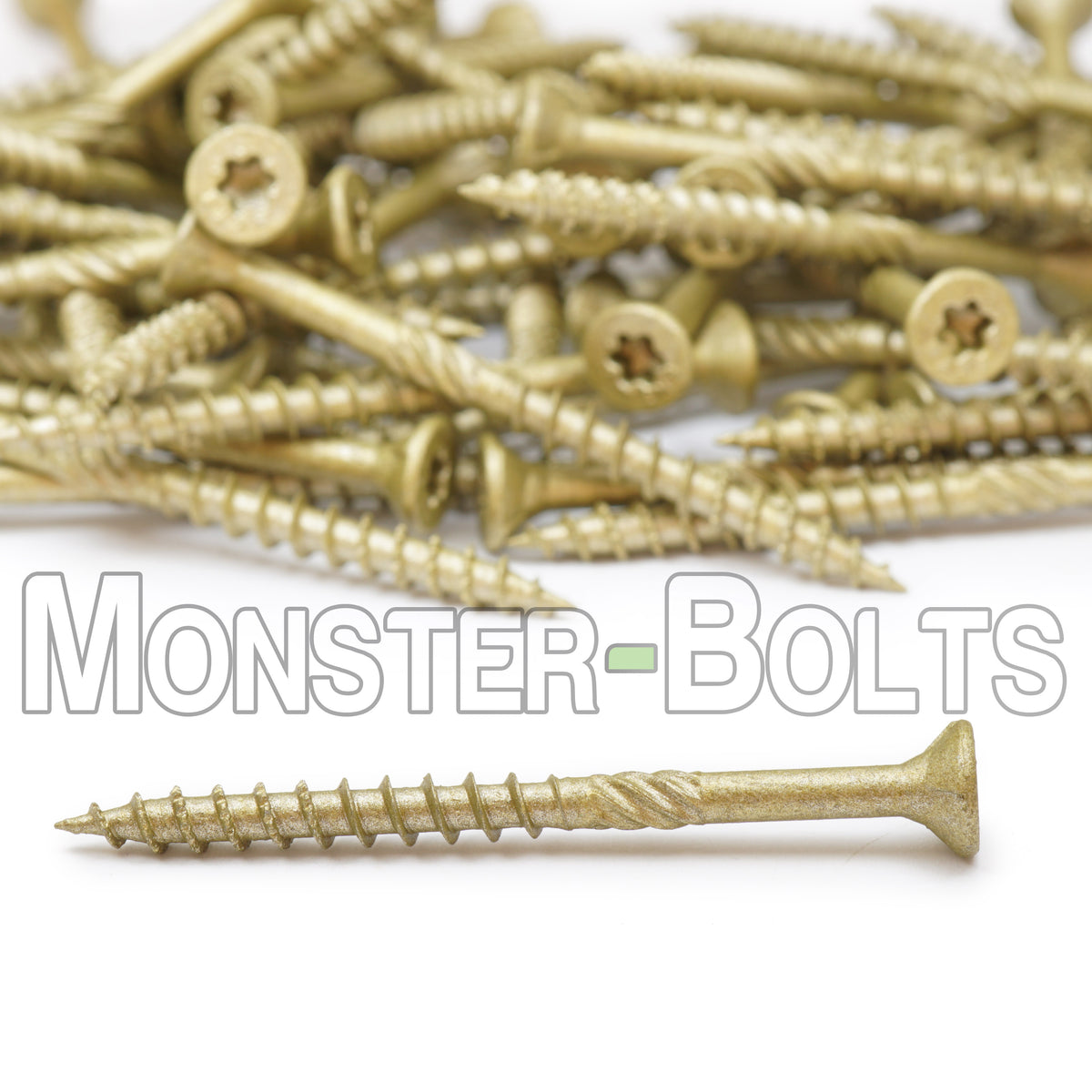 Proferred Max Drive #10 Star Flat Head Deck Screws – SKT Coated