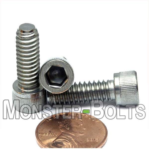 1/4"-20 Socket Head Cap Screws | Grade 18-8 / A2 Stainless Steel ...